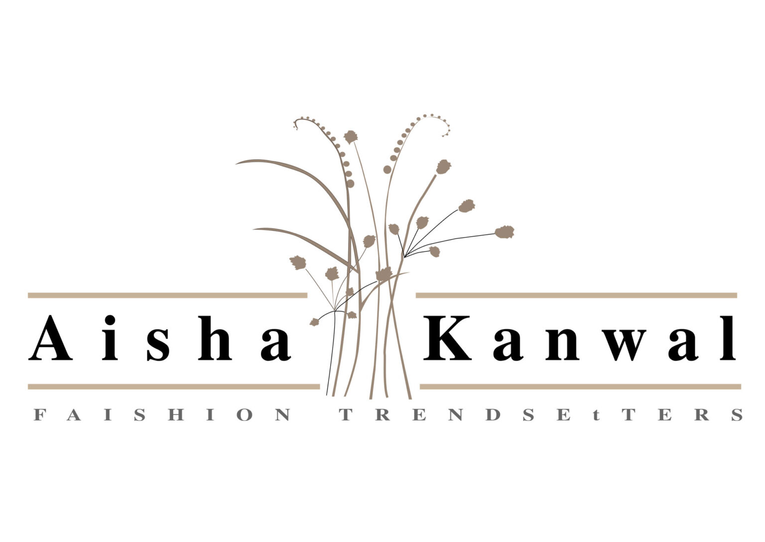 AK – Aisha Kanwal – Fashion Trendsetter - Logo