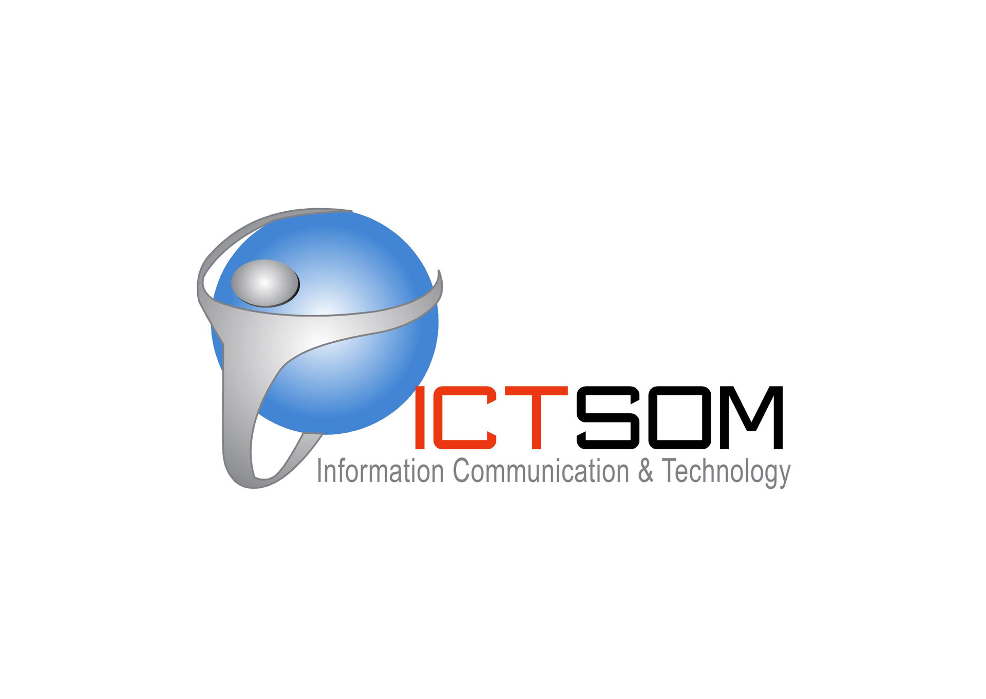 ICT Som - Information and Communications Technology - Logo